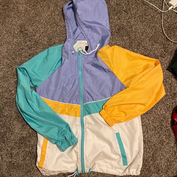 Tops | Colorful Track Jacket | Poshmark